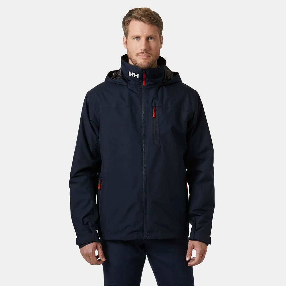 Chaqueta Azul Helly Hansen Crew Hooded Midlayer Sailing Jacket 2.0 Navy ...